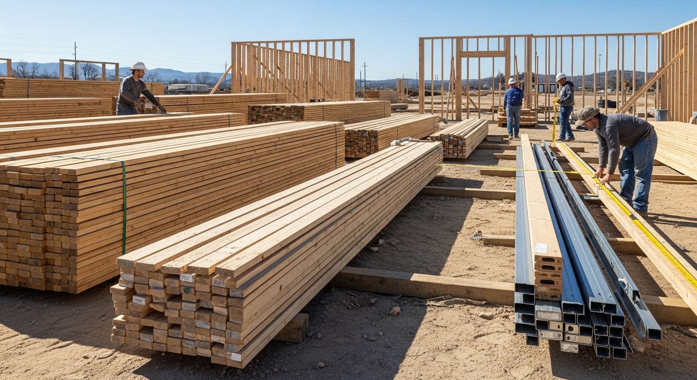 Framing Materials - laketopdeck